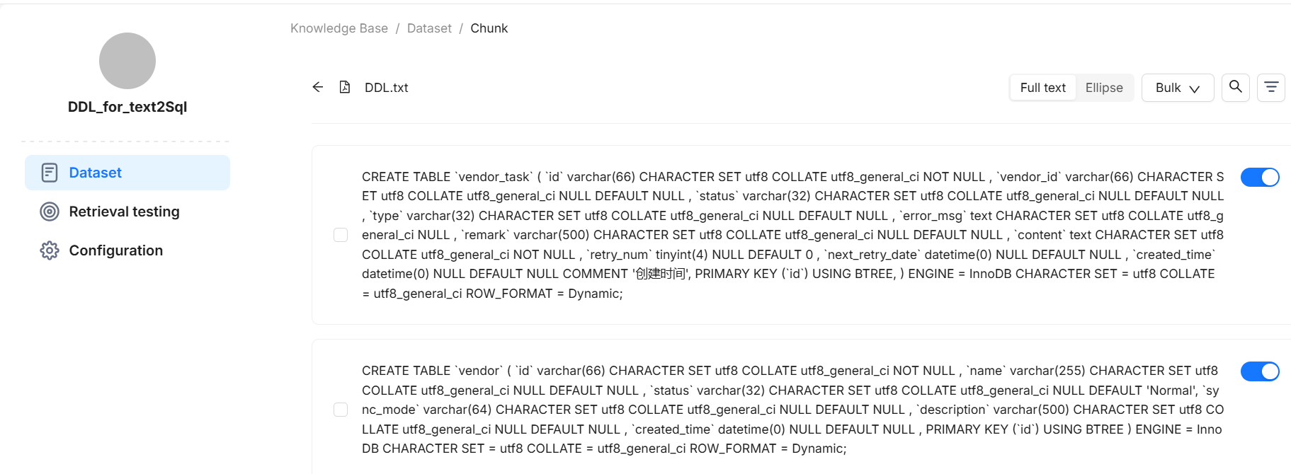 利用 RAGFlow 的 RAG 功能构建 Text2SQL Agent_ragflow exesql-CSDN博客