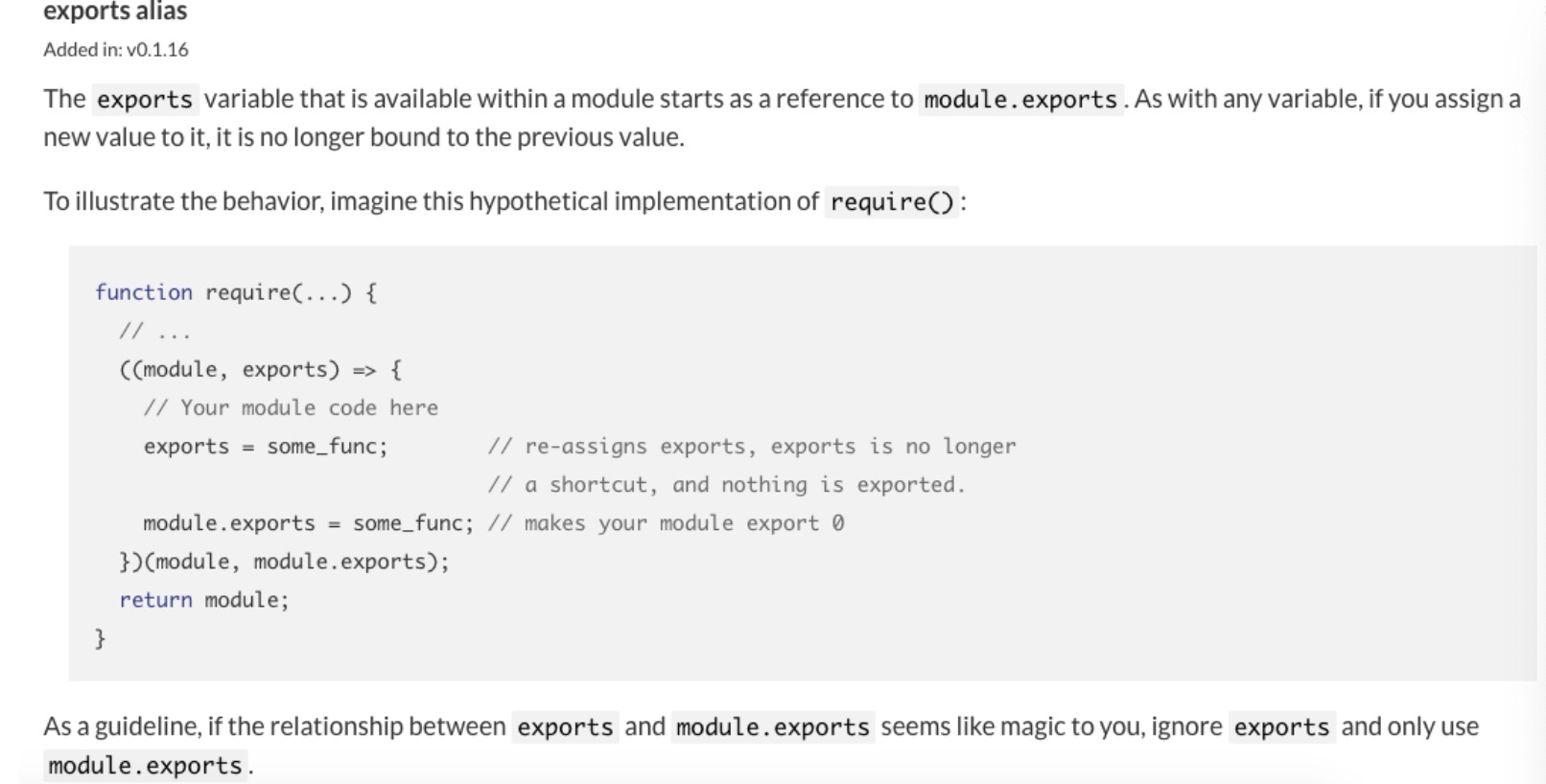 require时，exports和module.exports的区别你真的懂吗？_慕课手记