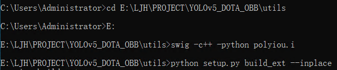 Windows上遇到错误之No module named ‘_polyiou‘_慕课手记