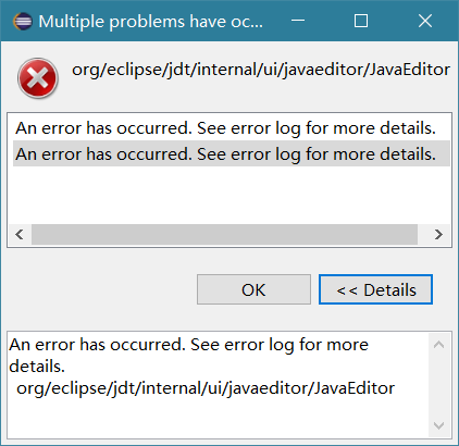 一直弹出org/eclipse/jdt/…-慕课网