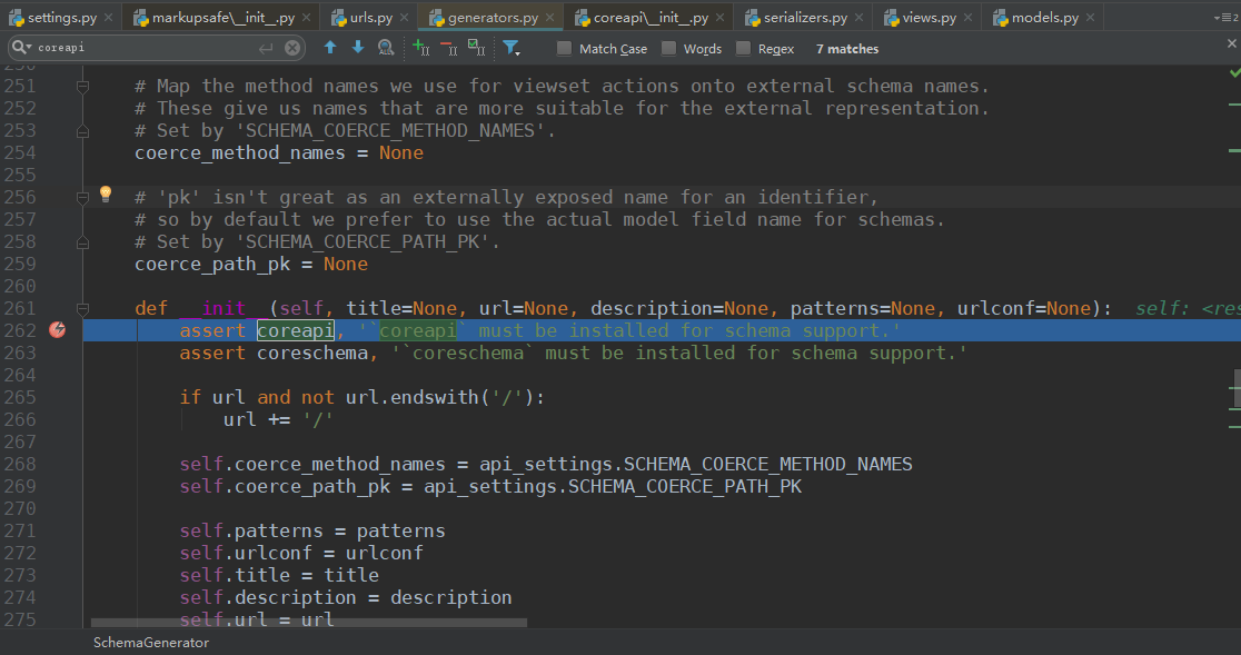 drf自动生成API文档时报错：`coreapi` must be installed for schema support.-慕课网