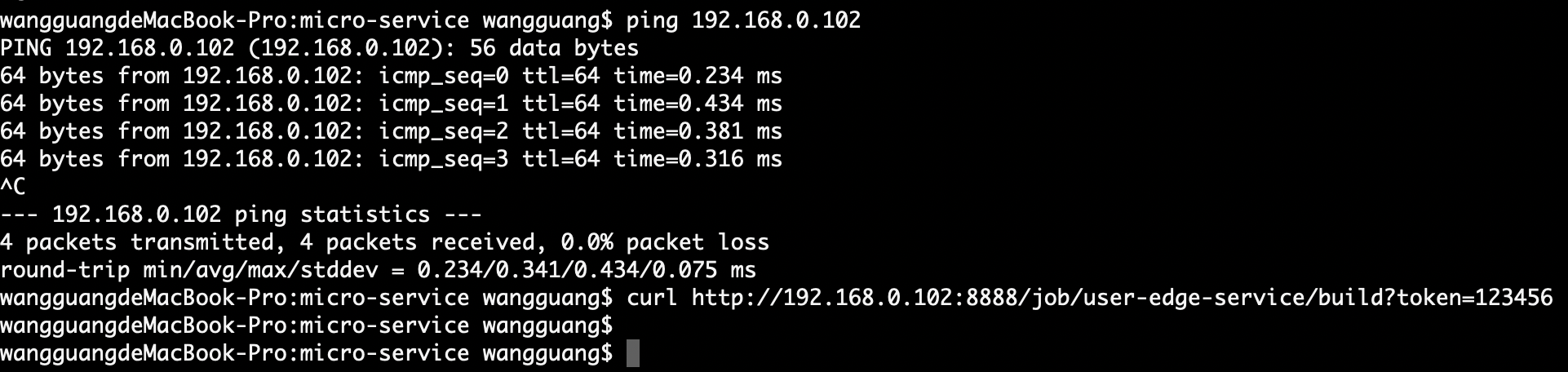 Webhooks测试点击“push event”报错hook execution failed execution expired-慕课网