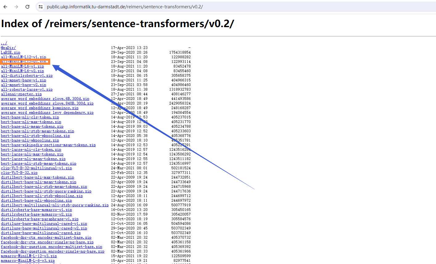 all-MiniLM-L6-v2模型找不到-慕课网